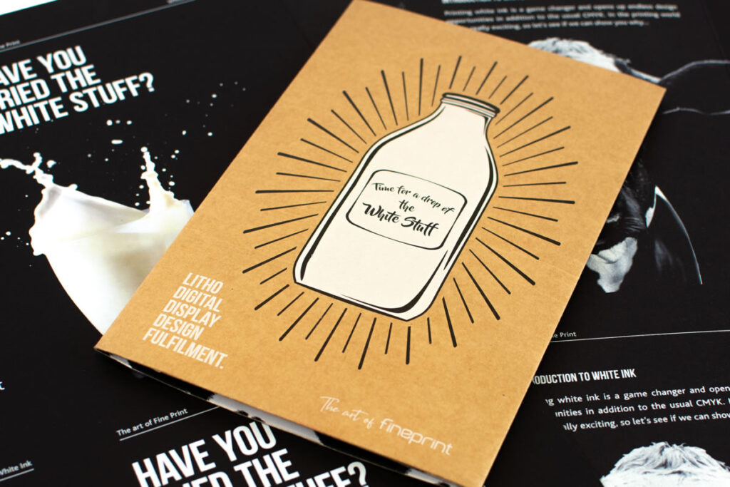 Imprimir tinta blanca: utilidades y técnicas de impresión